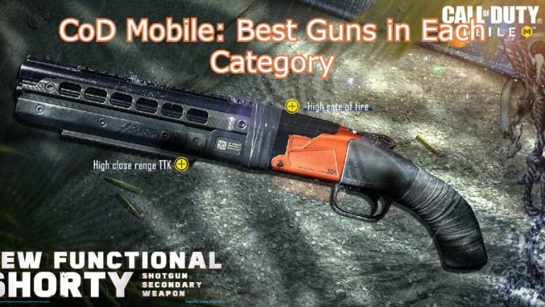 CoD Mobile Best Guns Tier List Season 6 - Pillar Of Gaming