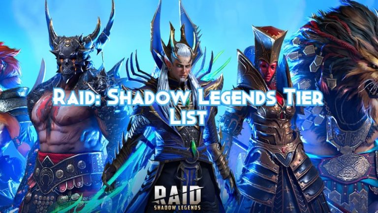 Raid Shadow Legends Best Champions Tier List February 2025 - Pillar Of ...