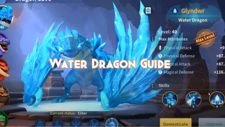 Water Dragon Guide - Pillar Of Gaming
