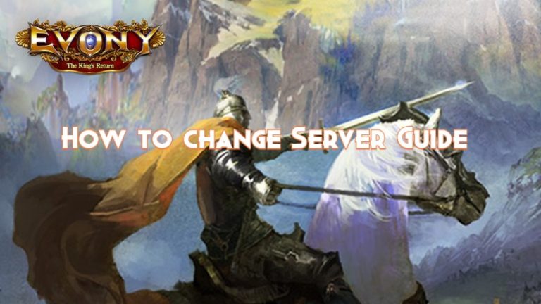 How to change Server Migration Guide Evony - Pillar Of Gaming