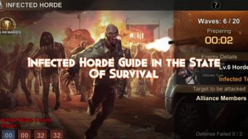 Infected Horde Guide in the State Of Survival - Pillar Of Gaming