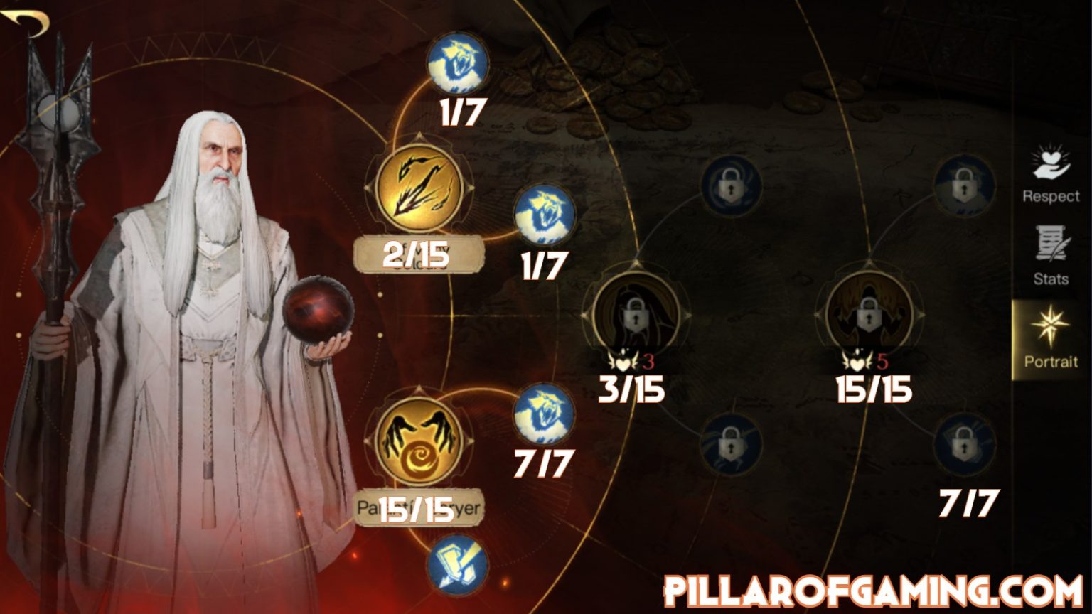 Saruman Build and Guide LOTR Rise To War - Pillar Of Gaming