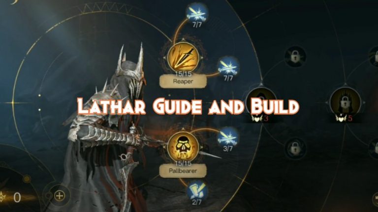 Lathar Build and Guide LOTR Rise To War - Pillar Of Gaming