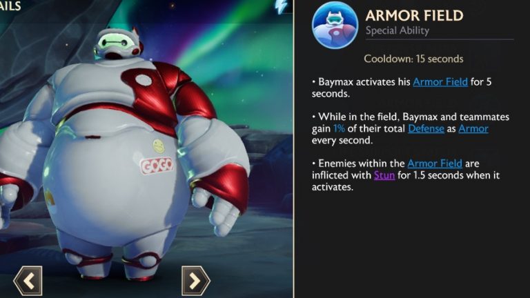 Baymax Talent Build and Guide Disney Mirrorverse - Pillar Of Gaming