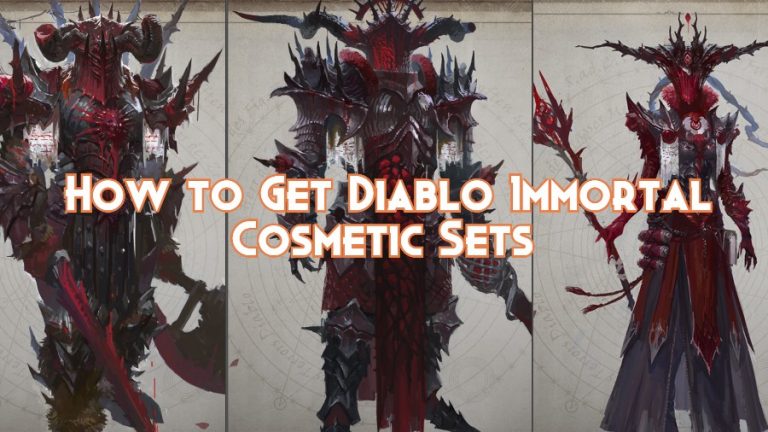 How to Get Diablo Immortal Cosmetic Sets - Pillar Of Gaming