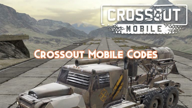 Crossout Mobile Codes November 2025 - Pillar Of Gaming