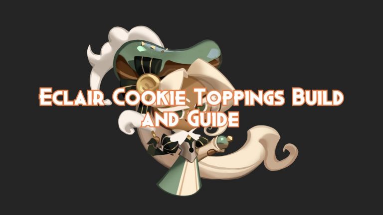 Eclair Cookie Toppings Build and Guide Cookie Run Kingdom - Pillar Of ...