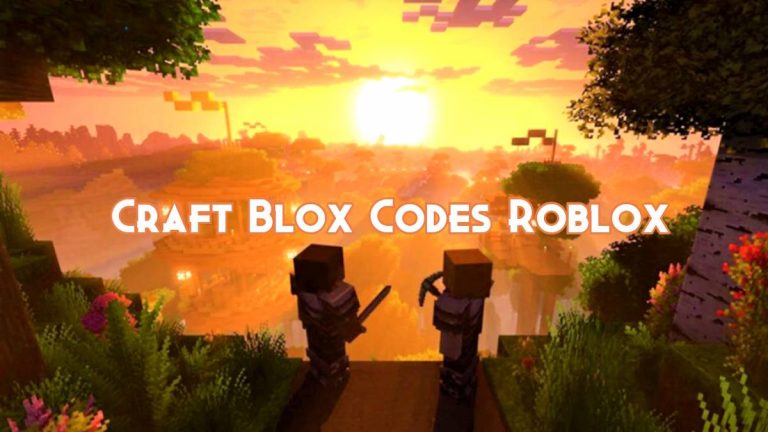 Craft Blox Codes September 2025 - Pillar Of Gaming