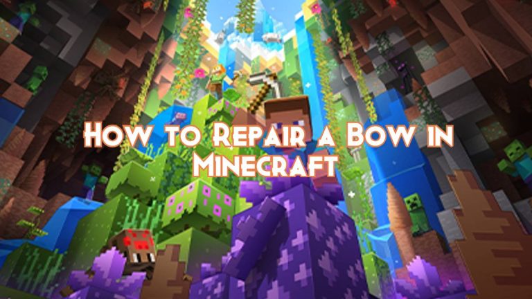How to Repair a Bow in Minecraft - Pillar Of Gaming