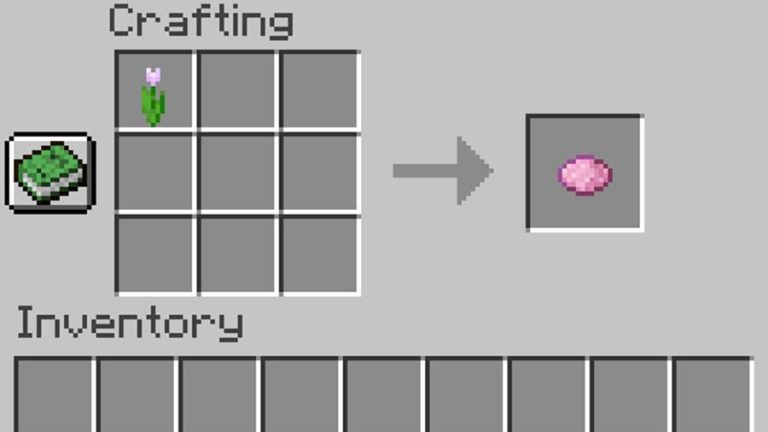 How to make Pink Dye in Minecraft - Pillar Of Gaming