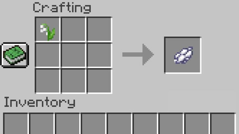 How to make White Dye in Minecraft - Pillar Of Gaming