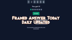Framed Answer Today May 2026- Daily Updated - Pillar Of Gaming