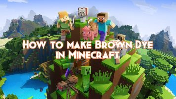 How to make Brown Dye in Minecraft - Pillar Of Gaming