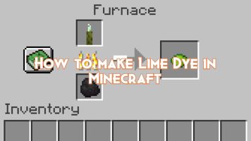 How to make Lime Dye in Minecraft - Pillar Of Gaming