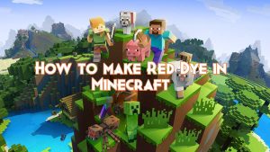 How to make Red Dye in Minecraft - Pillar Of Gaming