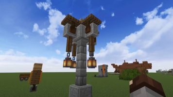 Minecraft Street Lamp Designs - Pillar Of Gaming