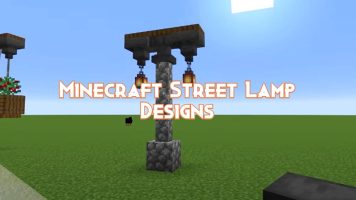 Minecraft Street Lamp Designs - Pillar Of Gaming