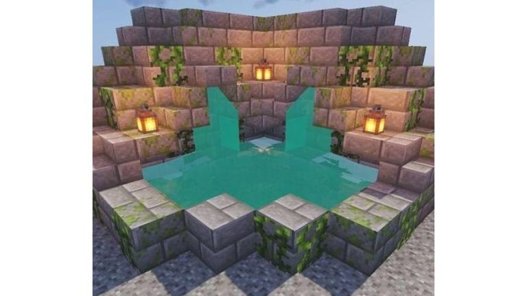 Great Minecraft Fountain Design Ideas - Pillar Of Gaming