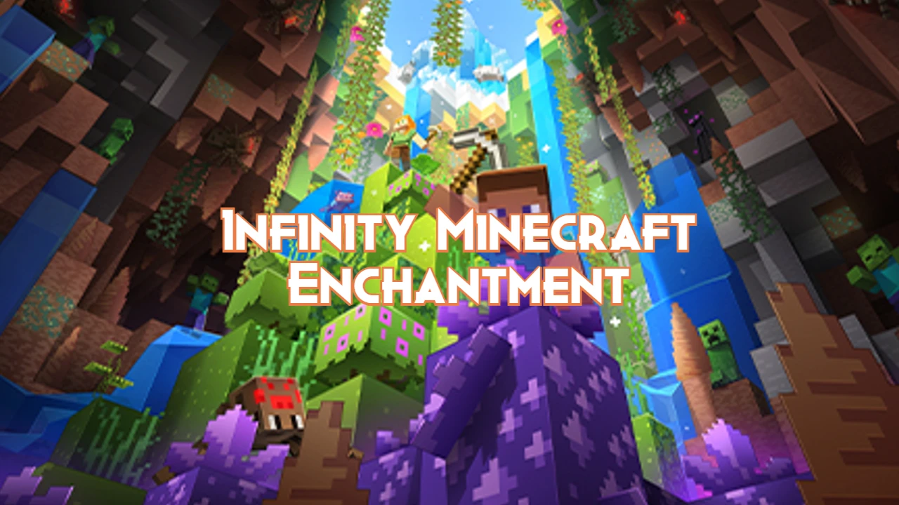 Infinity Minecraft Enchantment - Pillar Of Gaming