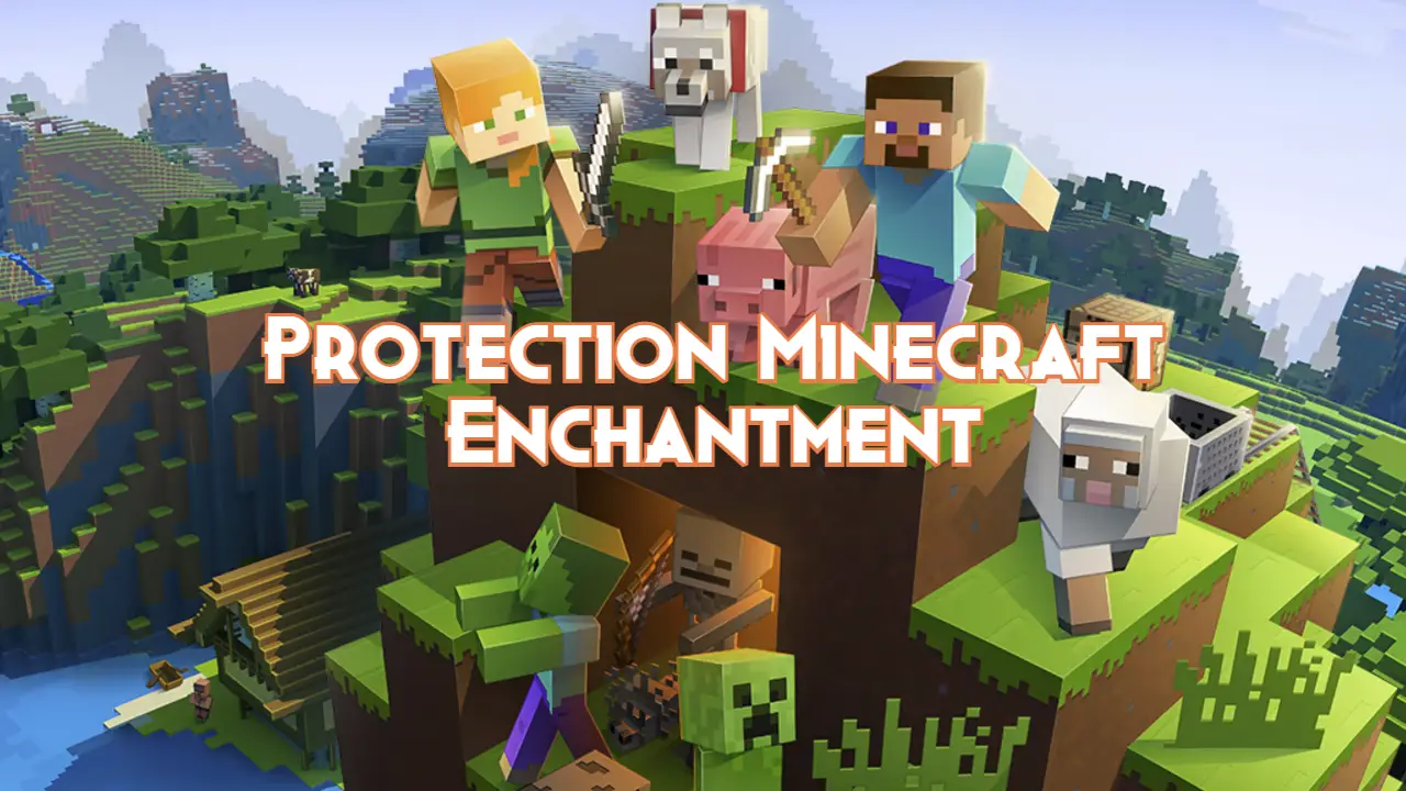 Protection Minecraft Enchantment - Pillar Of Gaming