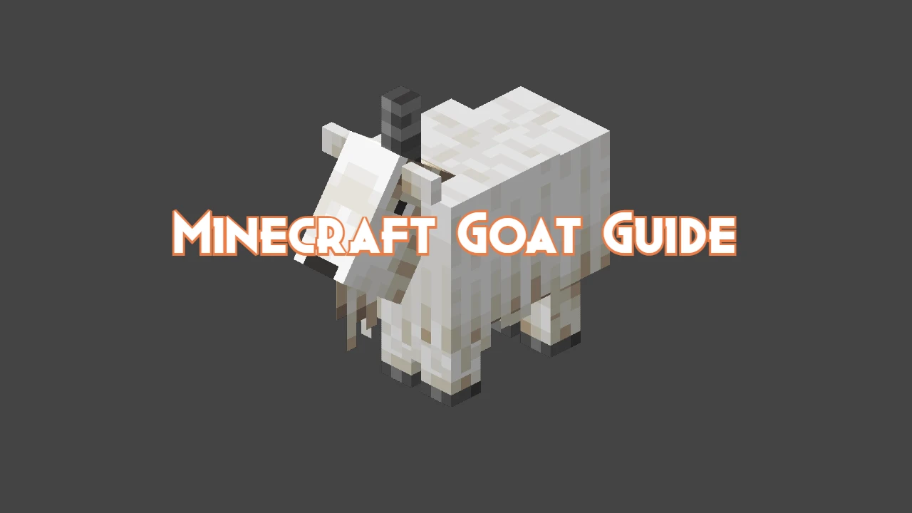 Minecraft Goat Guide: Drops, Behavior and Attacks - Pillar Of Gaming