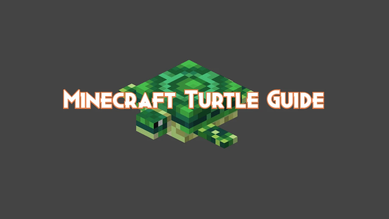 Minecraft Turtle Guide: Drops, Behavior and Attacks - Pillar Of Gaming